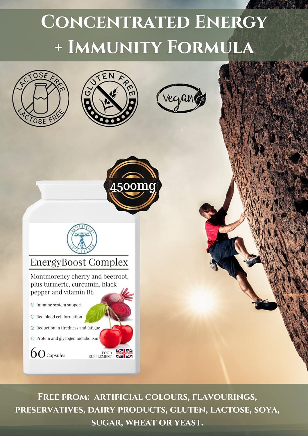 Complementary Supplements - Energy Boost Complex - Concentrated Energy ...