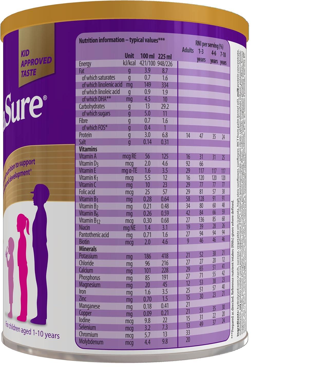 PaediaSure Shake 850g Chocolate - Balanced Nutritional Supplement for ...