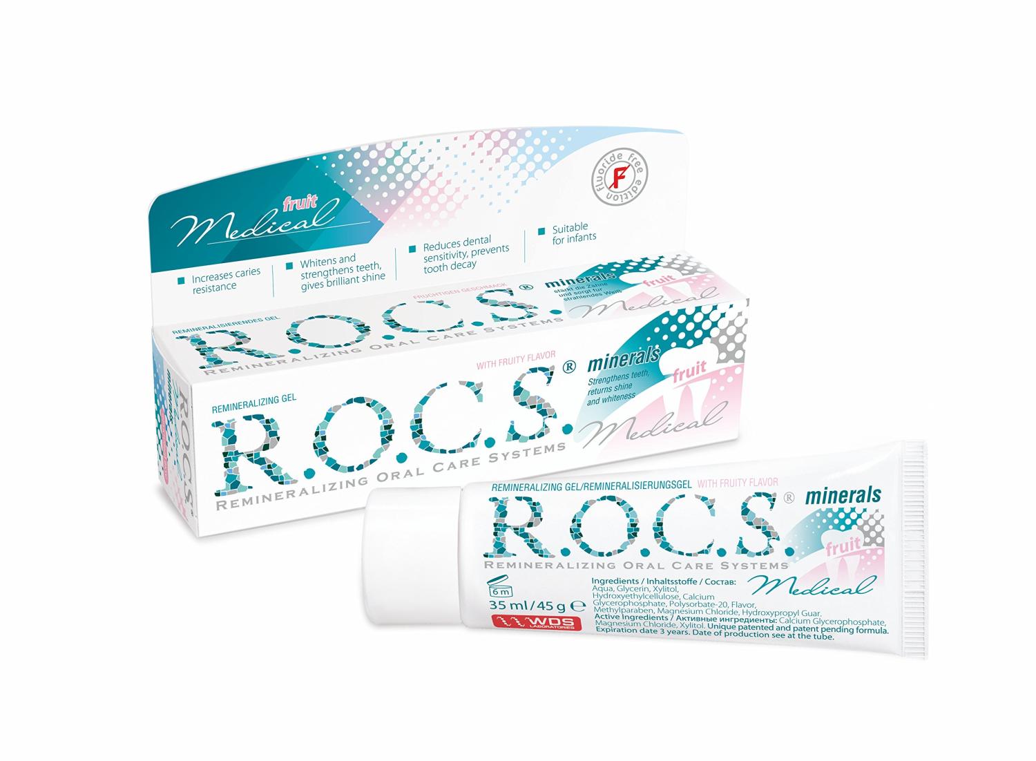 R.O.C.S. Remineralizing and Whitening Gel - Fruit Gel for Improved ...