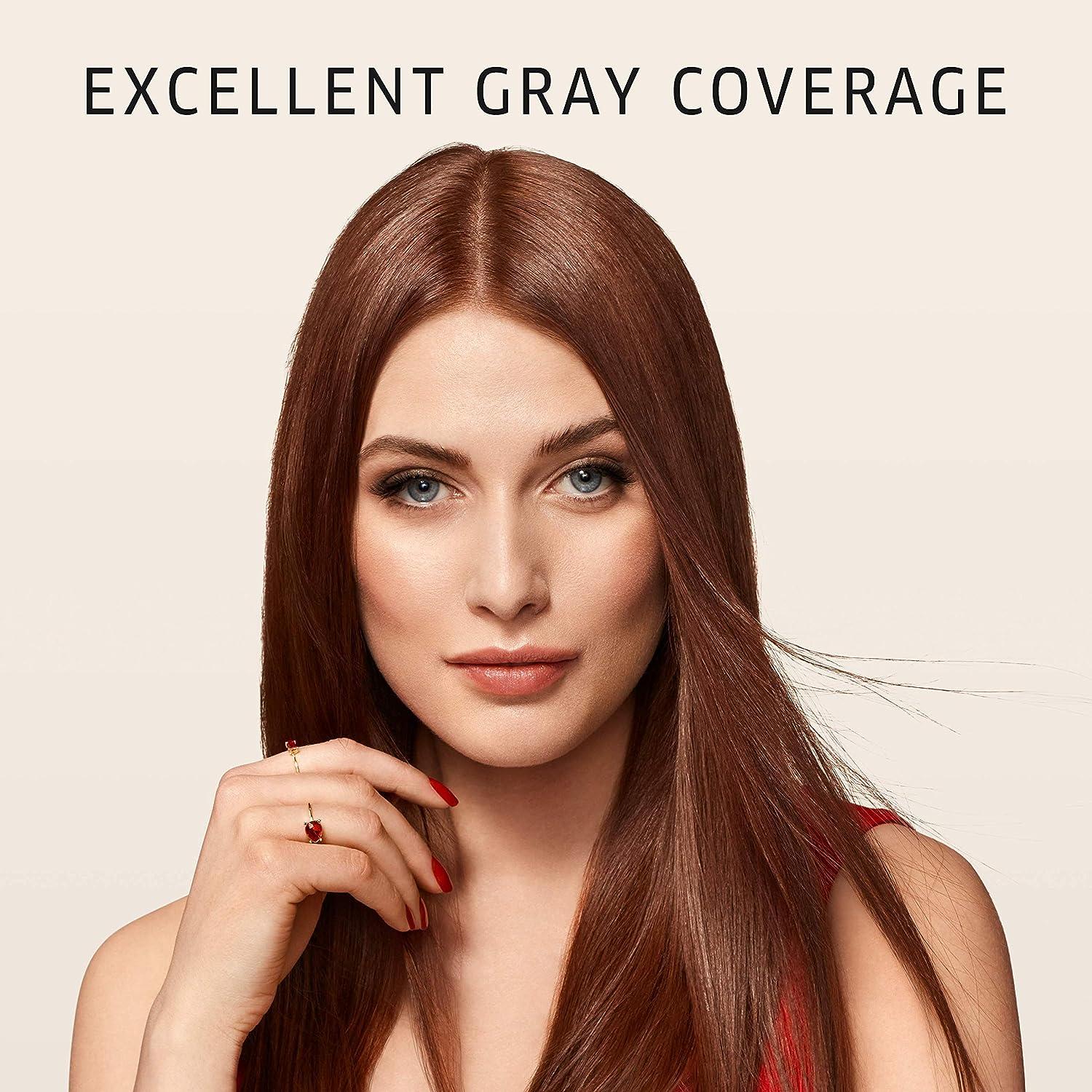 Wella Color Charm 4NW Med Natural Warm Brown - Gray Coverage Hair Color ...