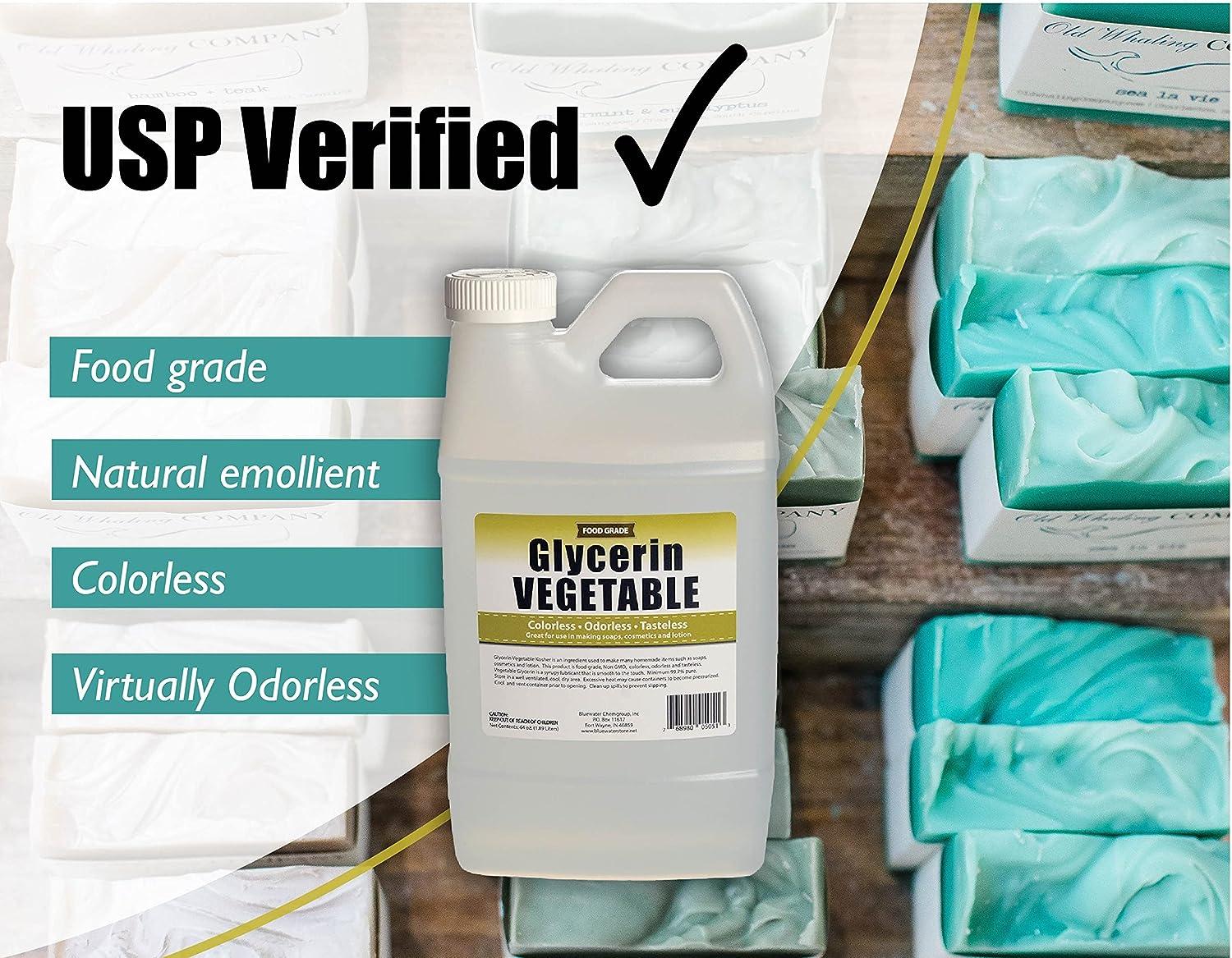 Vegetable Glycerin 64oz - All Natural USP Grade | Premium Quality ...