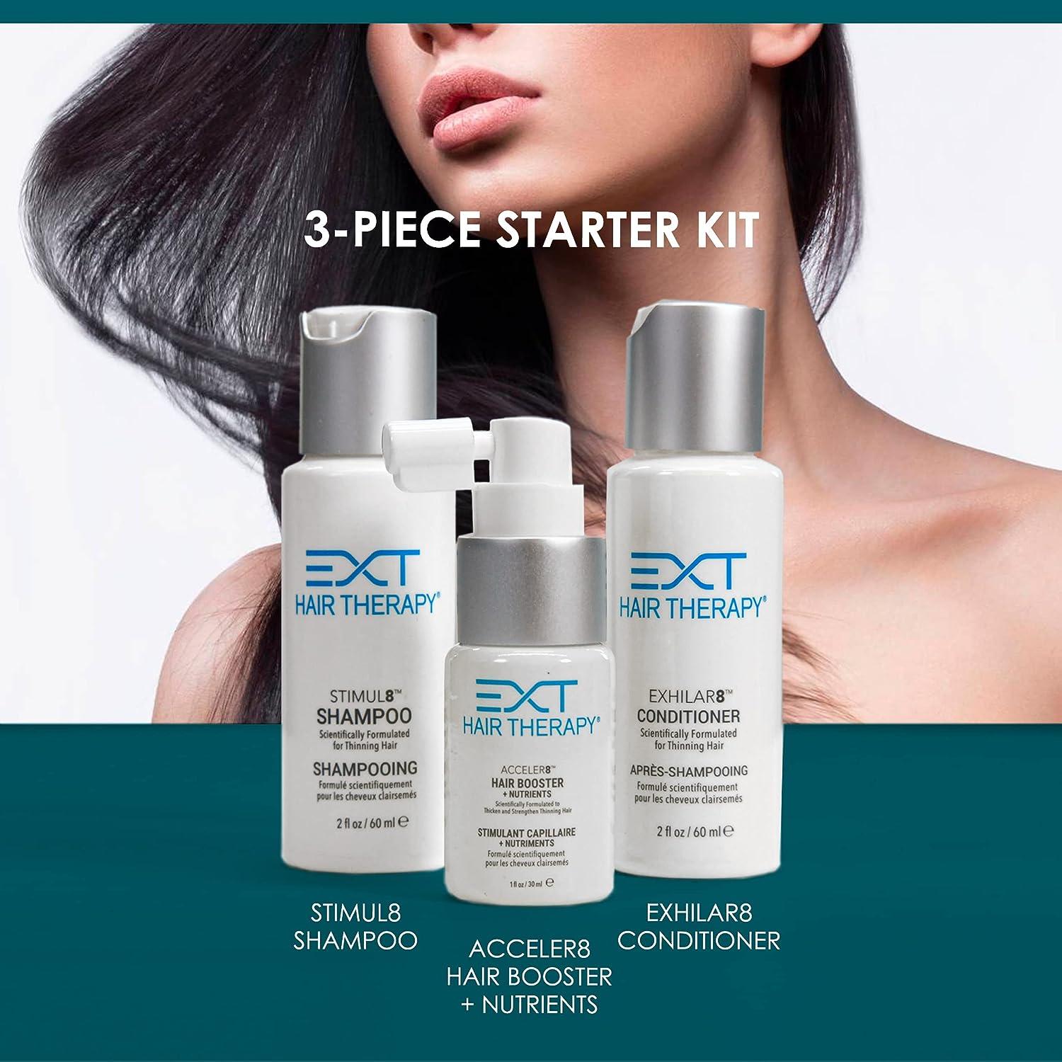 EXT 3 Piece Starter Set for Fine & Thinning Hair - Trial Size Shampoo ...