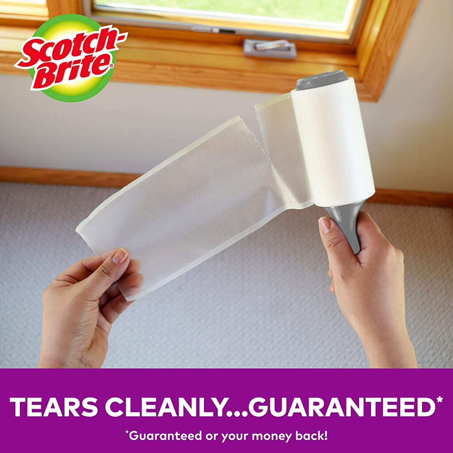 Scotch-Brite Pet Extra Sticky Hair Lint Roller - 95 Sheets | Remove Pet ...