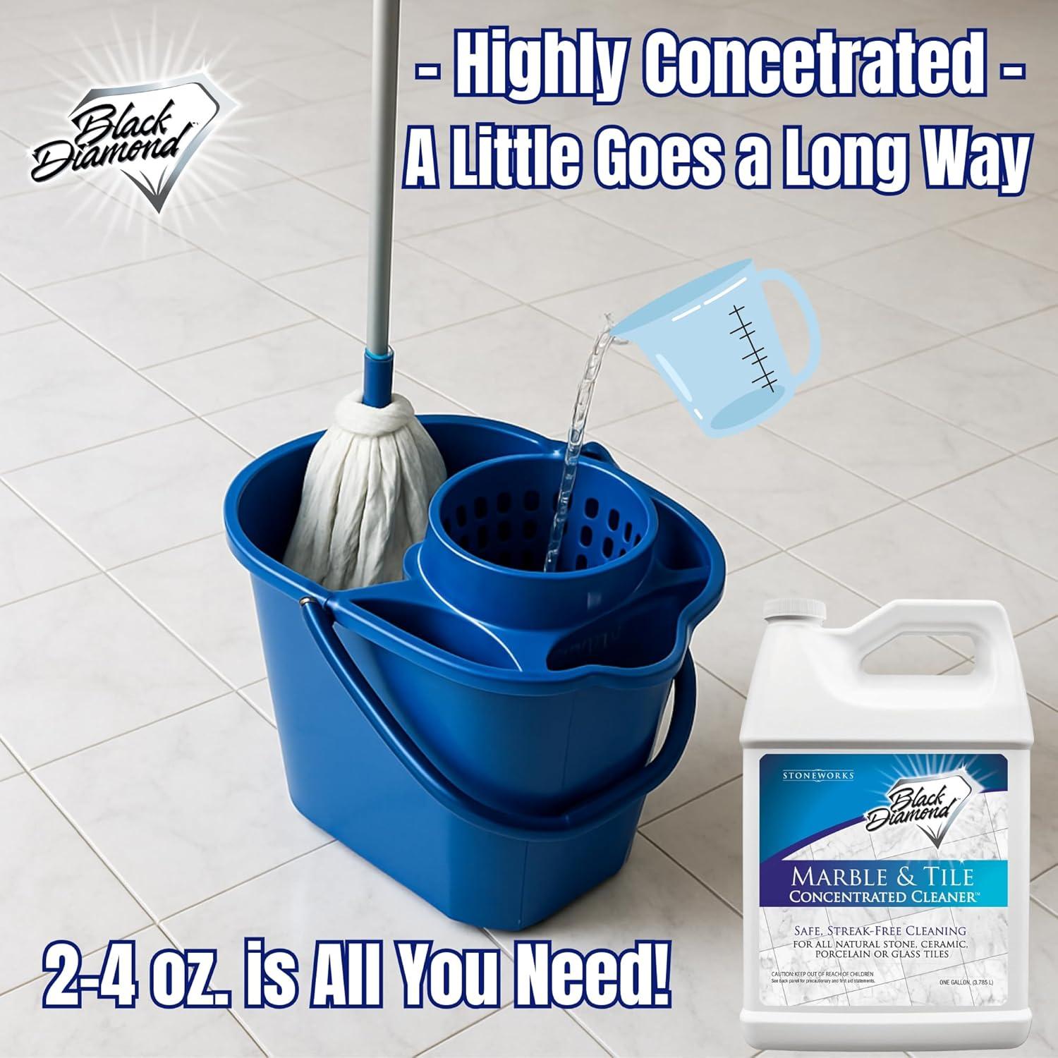 Black Diamond Stoneworks Marble & Tile Floor Cleaner - 1-Gallon ...
