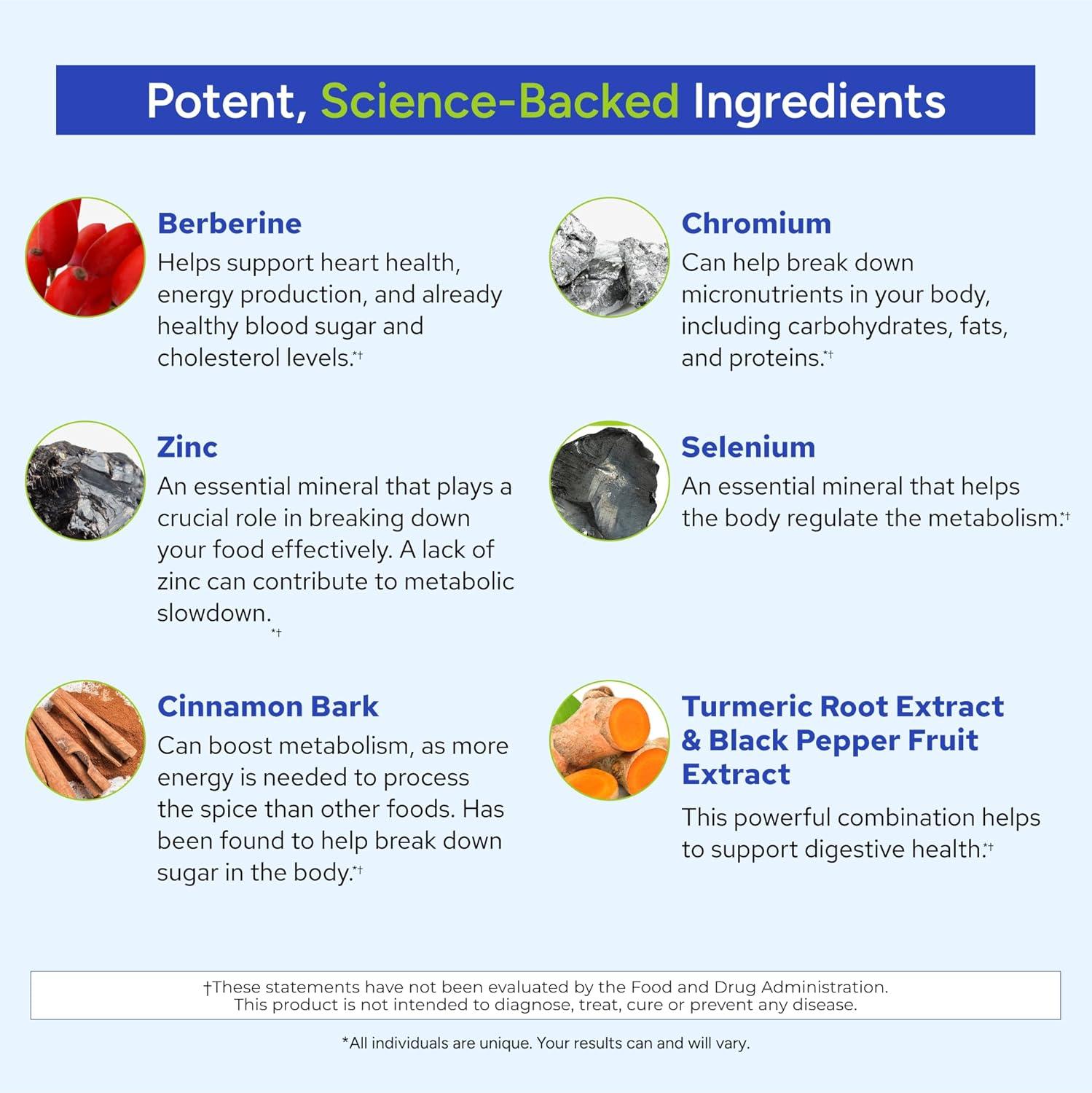 Gundry MD Metabolic Advanced Nutrient Blend with Berberine to Support ...