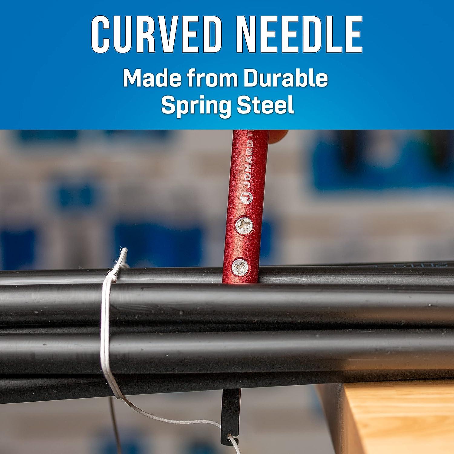 Jonard JIC-287 Cable Lacing Needle - Red Anodized Aluminum Handle - 5-3 ...