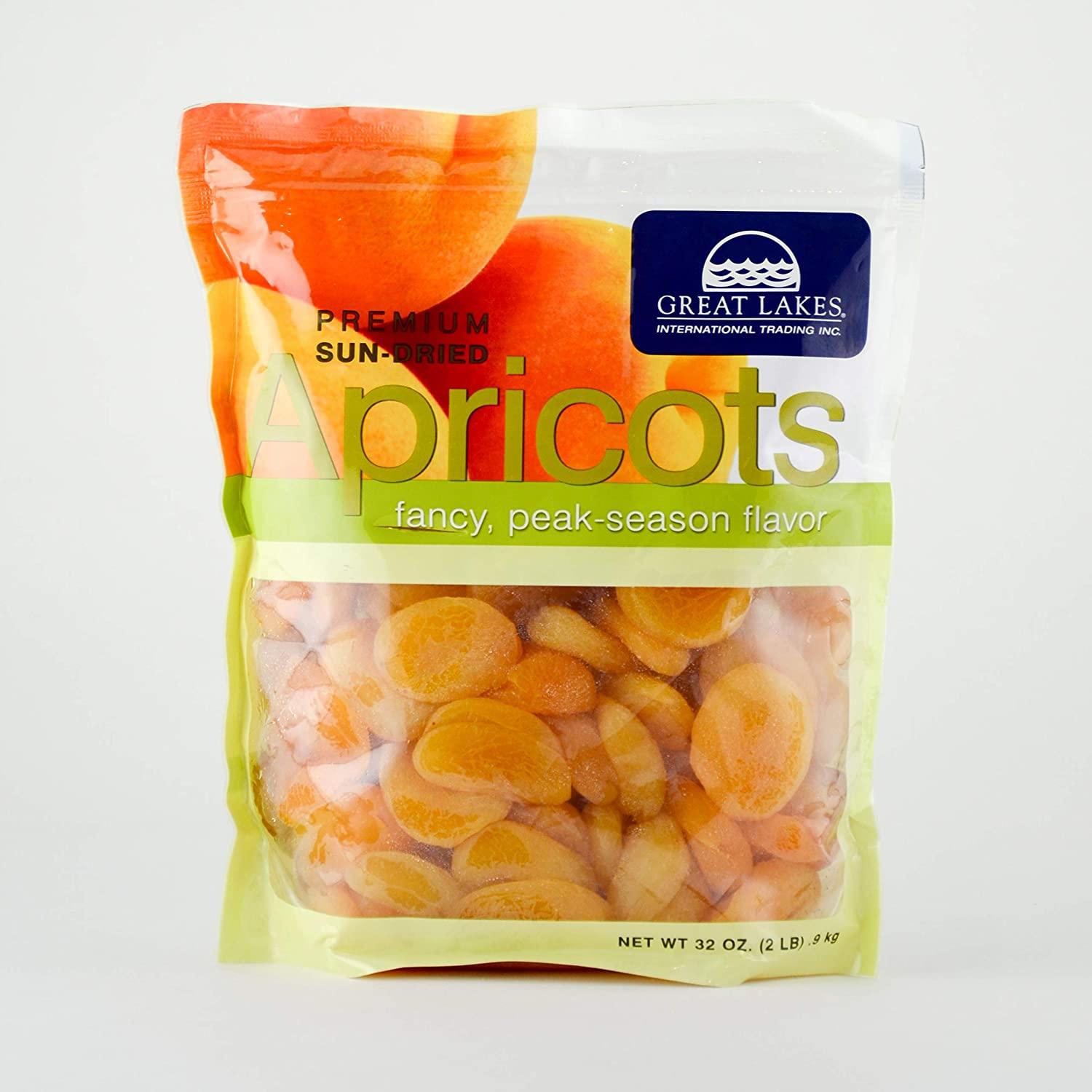 Great Lakes 2 lb Apricot Bag - Fresh and Delicious - Pack of 1 | Buy ...