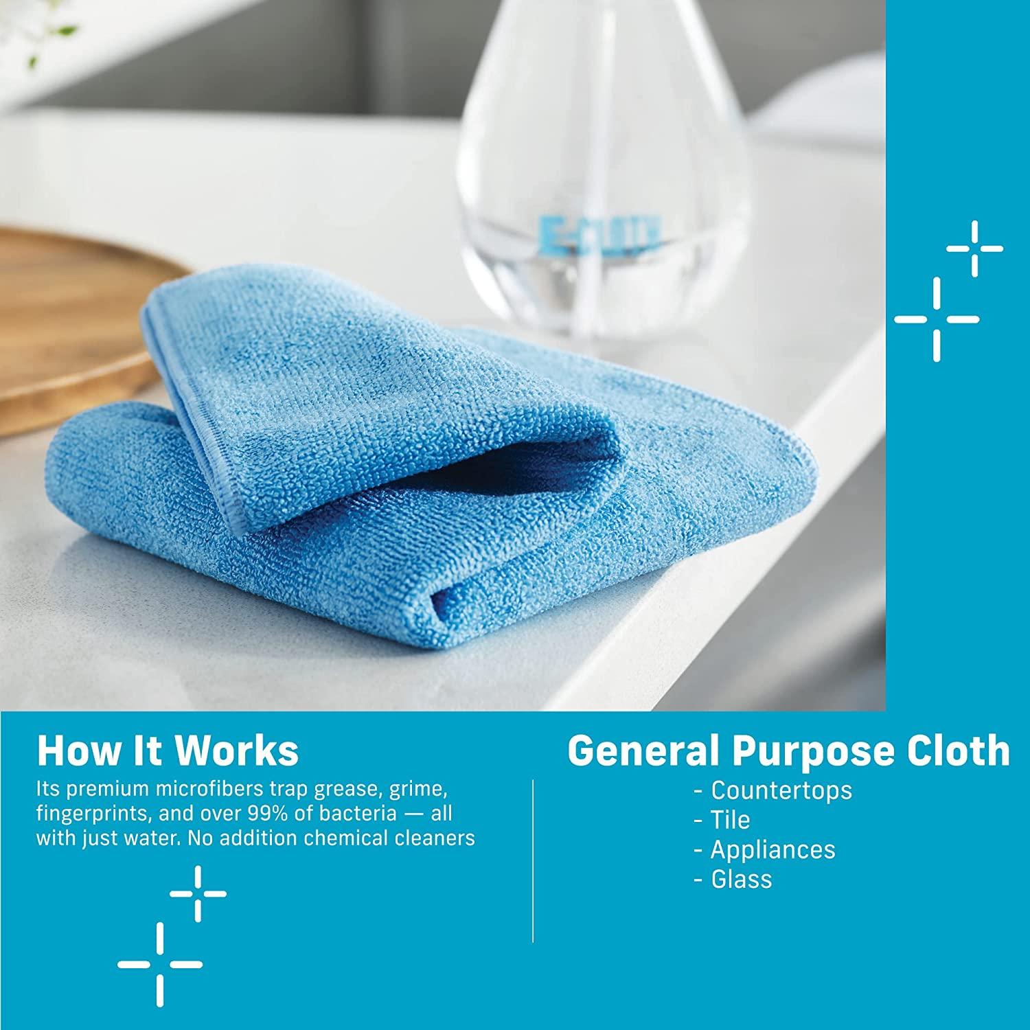 Buy E-Cloth General Purpose Microfiber Cleaning Cloth - 300 Wash ...