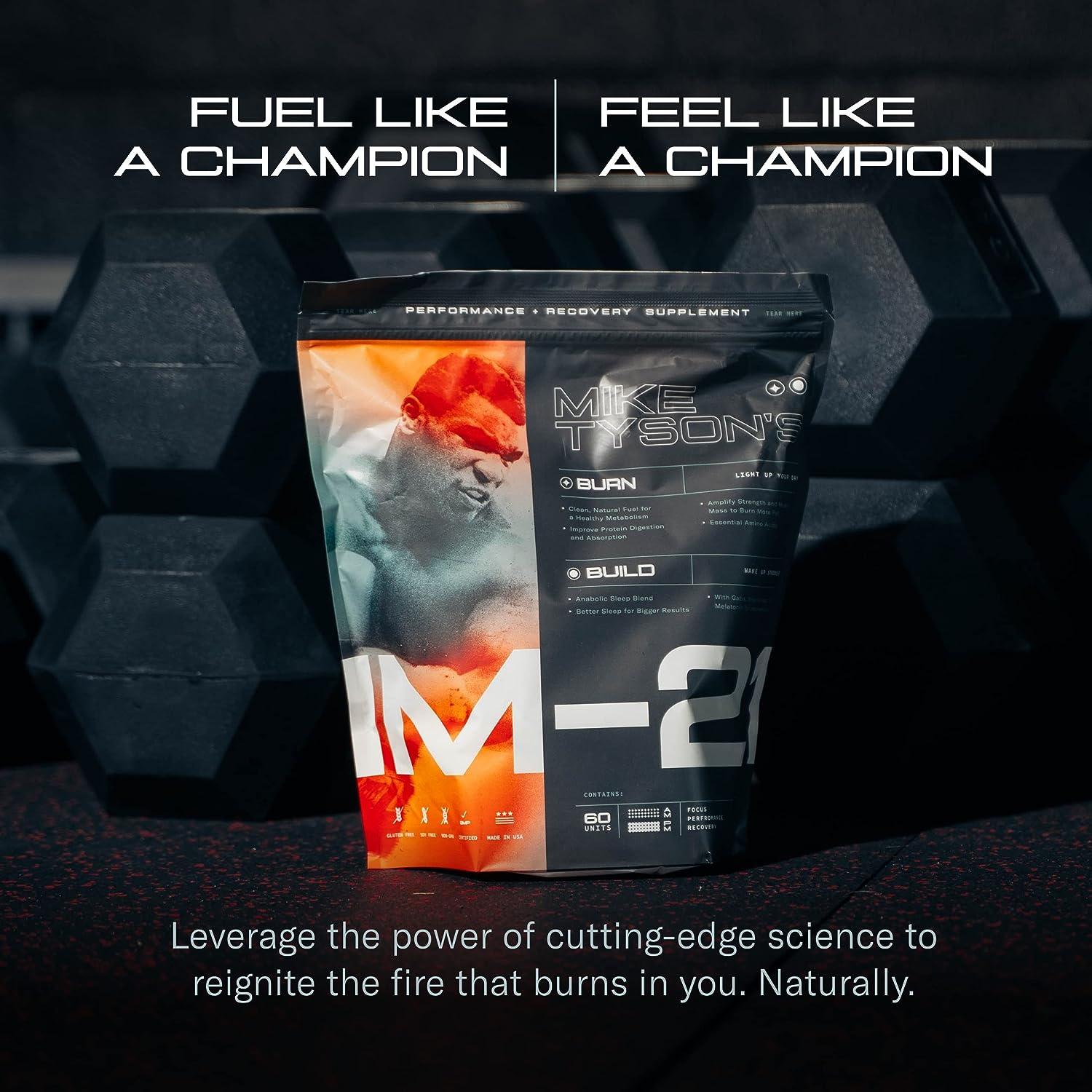 IM-21 Mike Tyson's Workout Recovery Drink Mix - AM Formula with ...