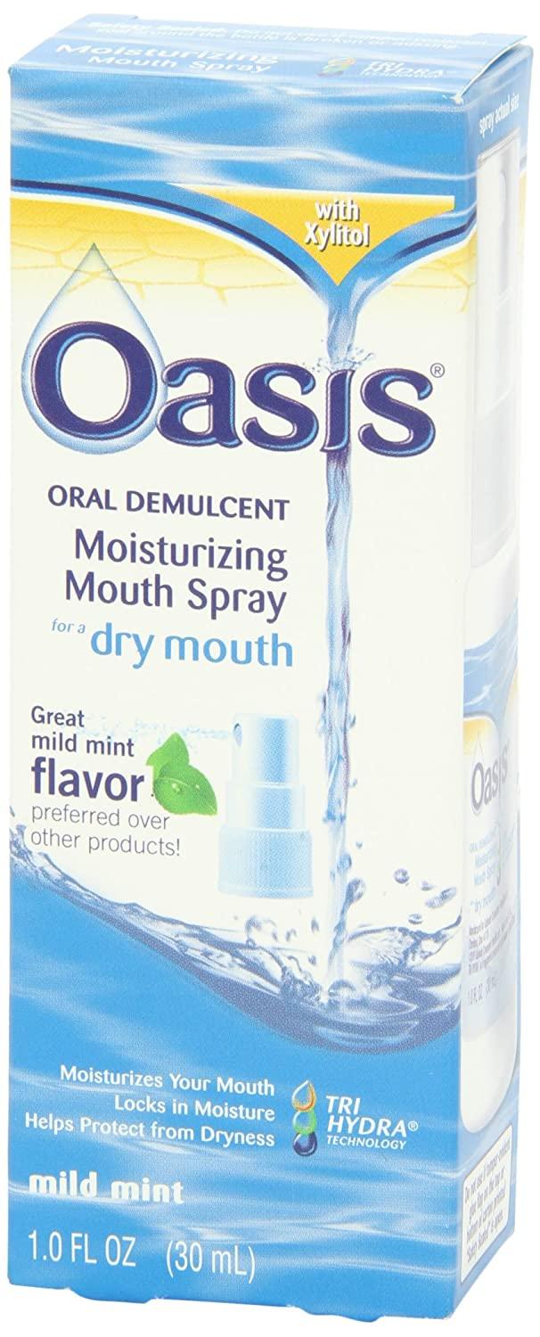 Oasis Mild Mint Mouth Moisturizing Spray 1 fl oz (30 ml) | Buy Now with ...