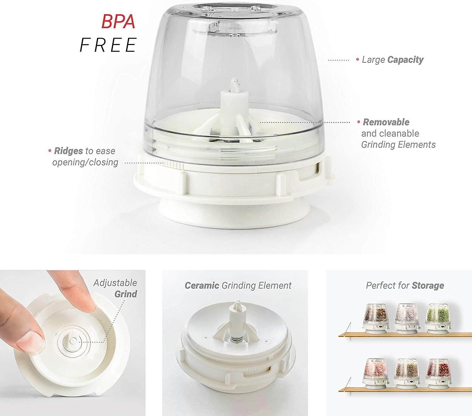 FinaPod Express Twin Pack - Interchangeable Pod for Oily Spices, Sesame ...