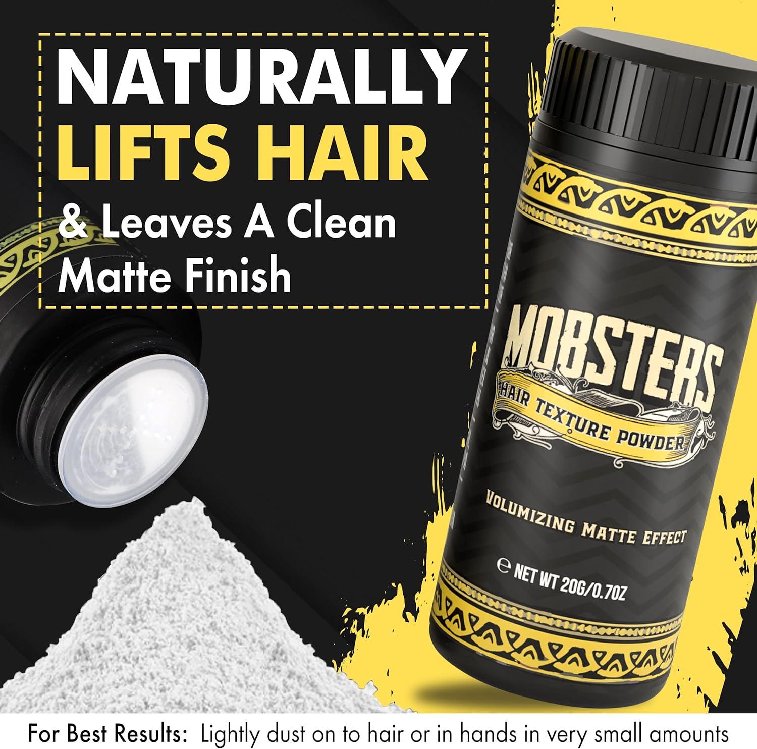 Mobsters Emporium Hair Texture Powder - Instant Volume & Matte Finish ...