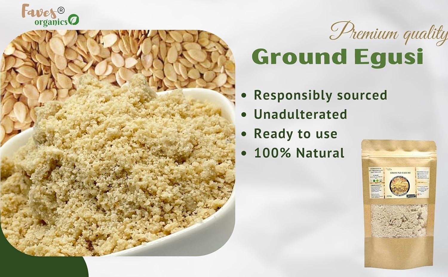 Ground Egusi Ground Hand Peeled Nigeria Egusi Melon Seed Premium ...