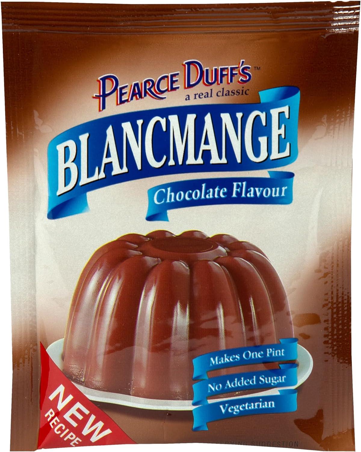 Dessert Bundle with Pearce Duff's Chocolate Blancmange 41g x12 (Pack of ...
