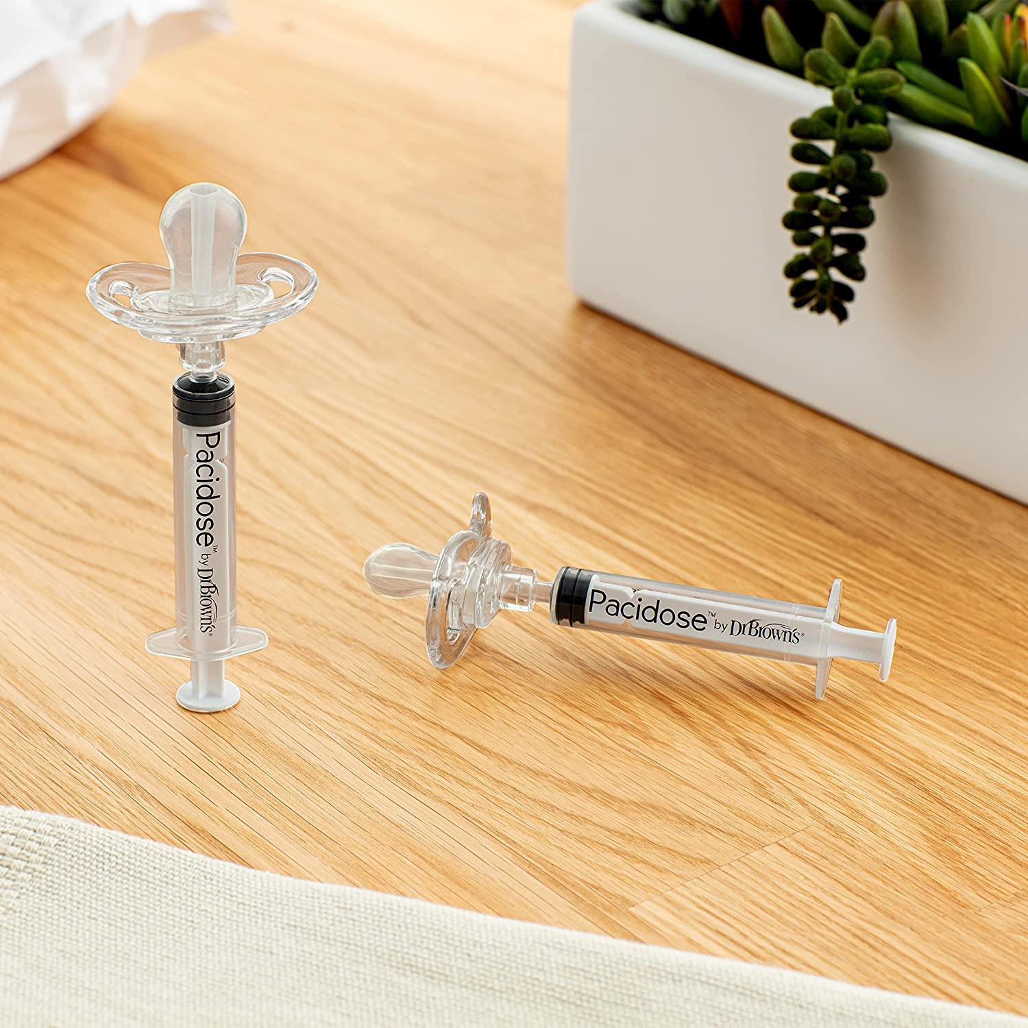 Dr. Brown's Pacidose: Pacifier & Liquid Medicine Dispenser with Oral ...