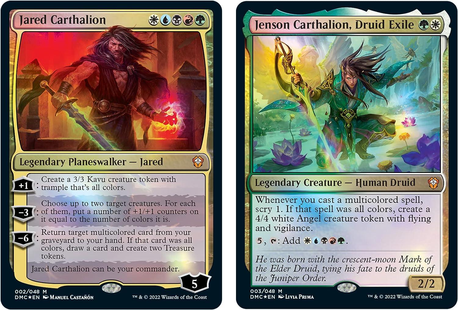 Magic The Gathering Dominaria United Commander Deck Painbow + Collector ...