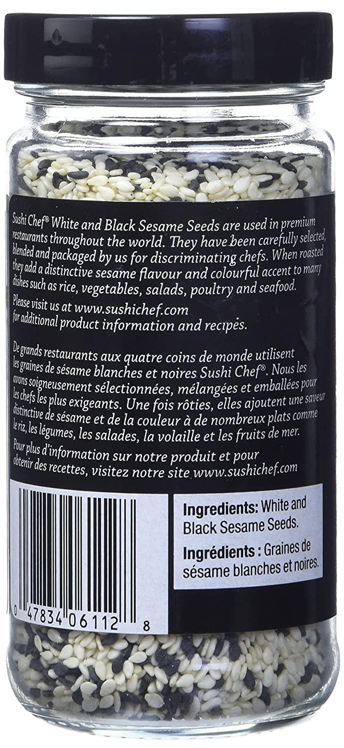 Sushi Chef Tuxedo Sesame Seed - 3.75 Ounce by Baycliff Company | Buy ...