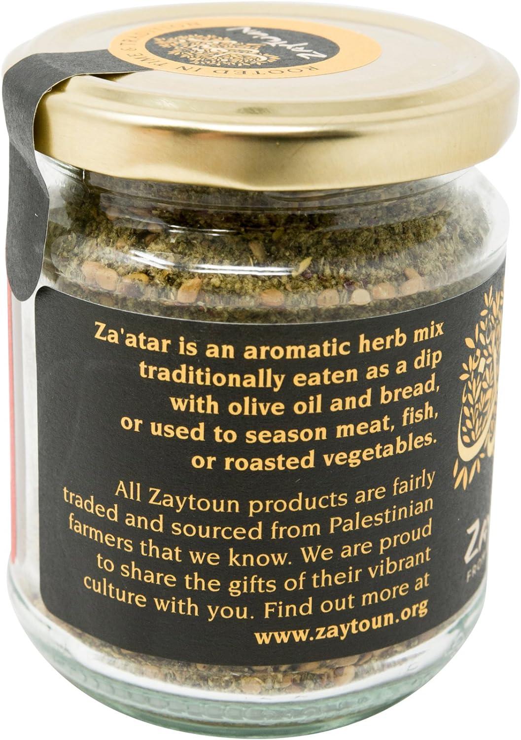 Zaytoun Za'atar Palestinian Herb Blend 80g - Authentic Middle Eastern ...