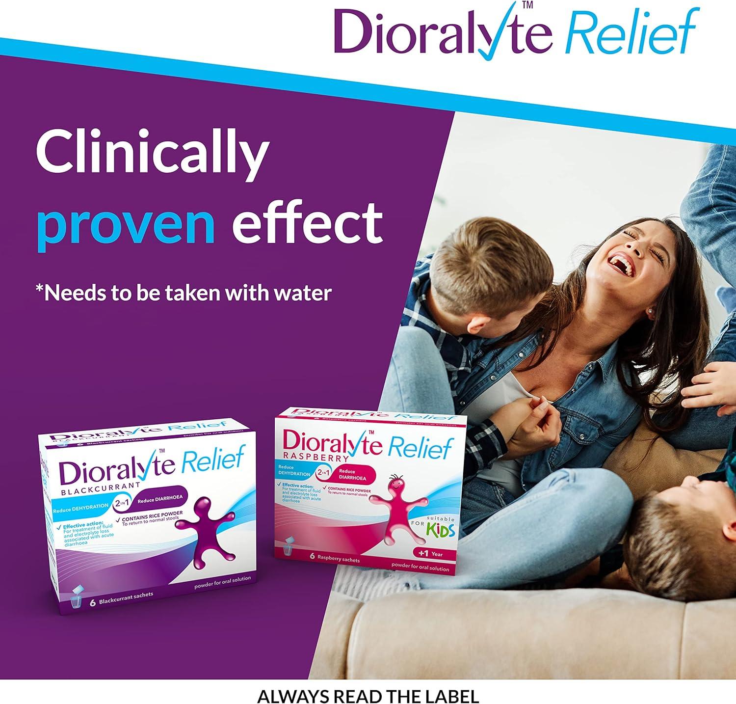 Dioralyte Relief Raspberry - Fast Rehydration Treatment with ...