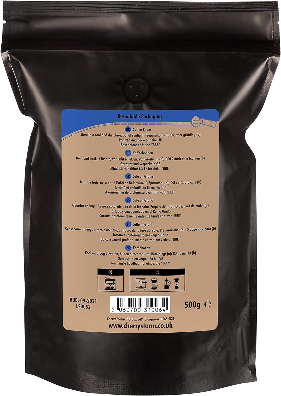 Cherry Storm - Sparkling Water Decaf - Decaffeinated Coffee Beans ...