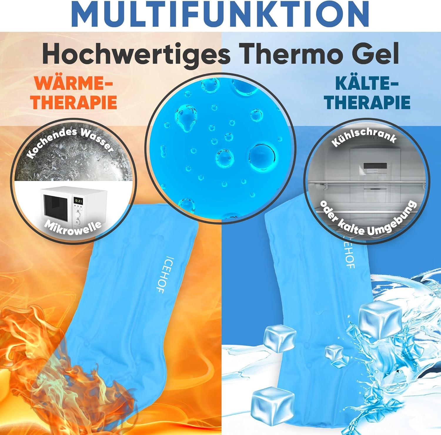 IceHOF Cooling Gaiters for Horses | 4-Piece Set with Removable Cooling ...