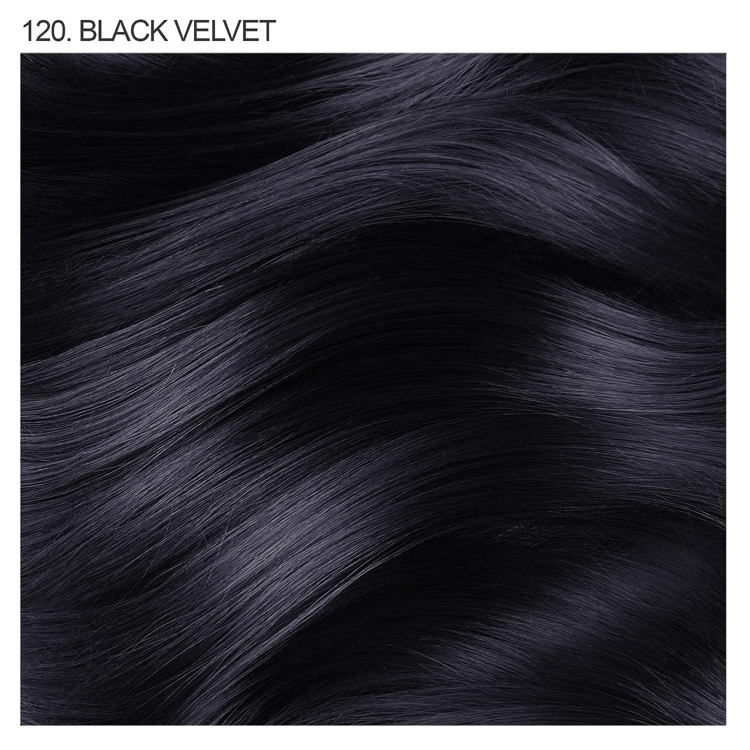 Adore 120 Black Velvet Semi Permanent Hair Color - Vegan & Cruelty-Free ...