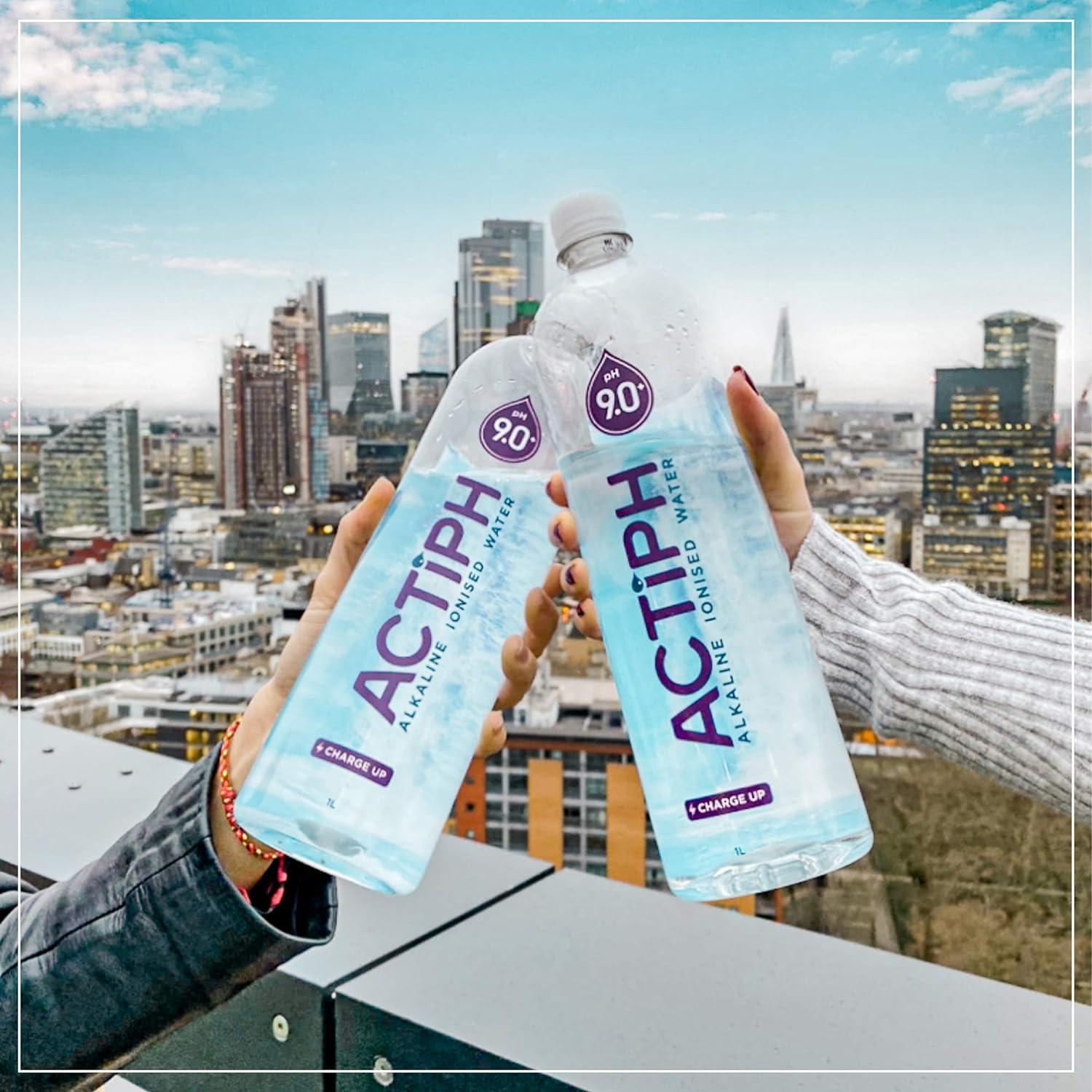 Alkalic Ionized Spring Water pH 9+ | Electrolyte Cleaned | 6 x 600 ml ...