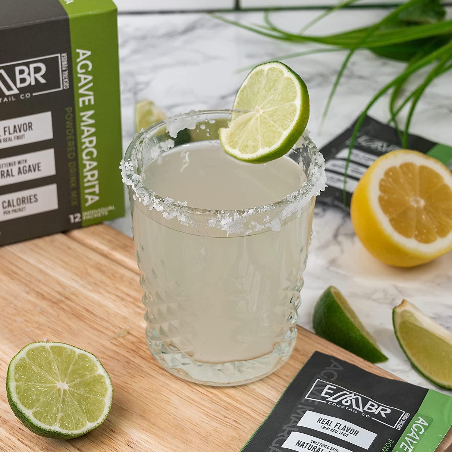 EMBR Agave Margarita Cocktail Powder Mix - Makes 12 Drinks with Agave ...