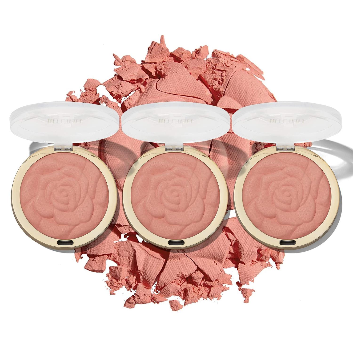 Milani Rose Powder Blush - Tea Rose | 3 Pack Cruelty-Free Matte ...