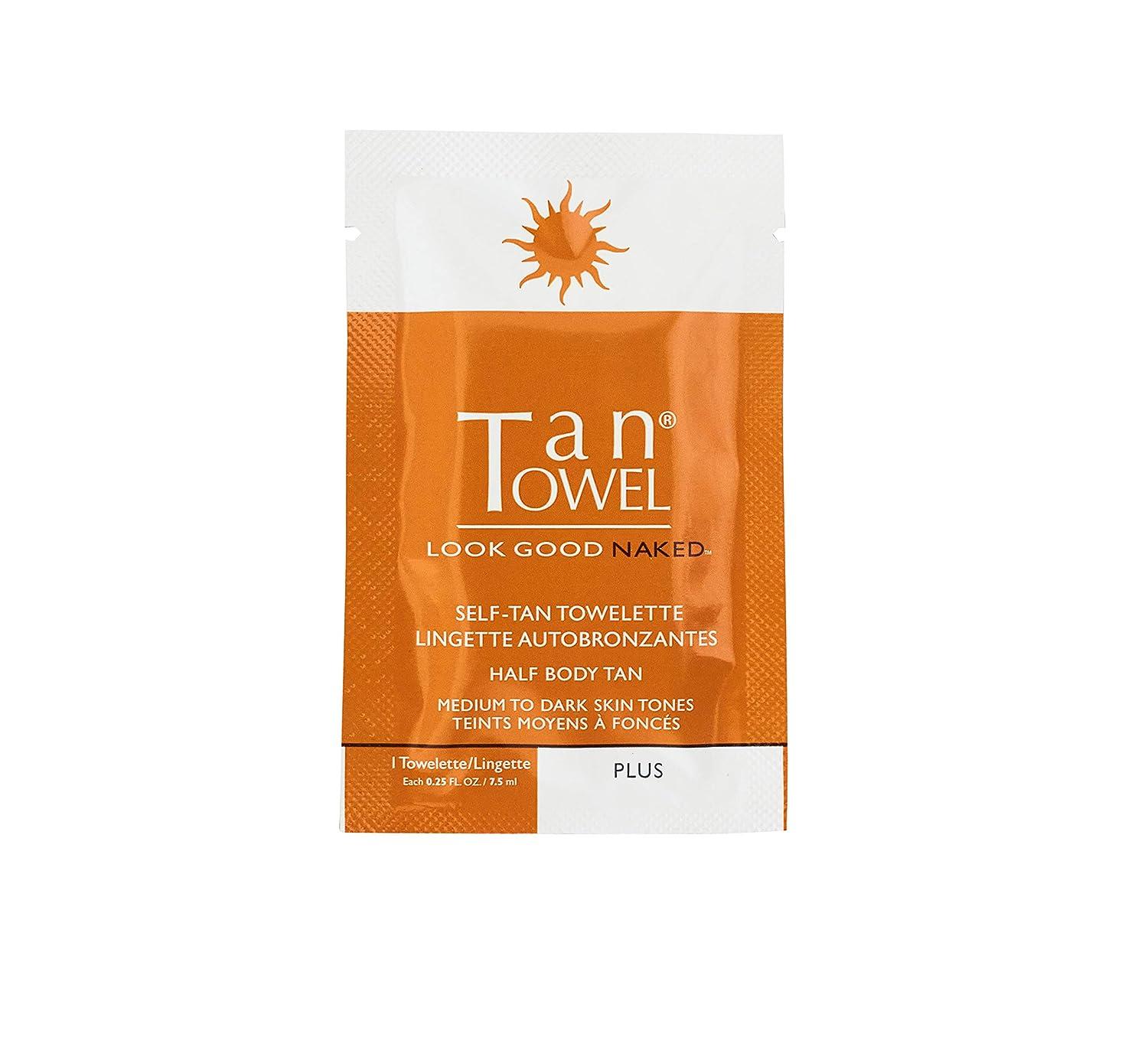 Tan Towel Half Body Plus 10 Count - Convenient Self-Tanning Wipes (Pack ...