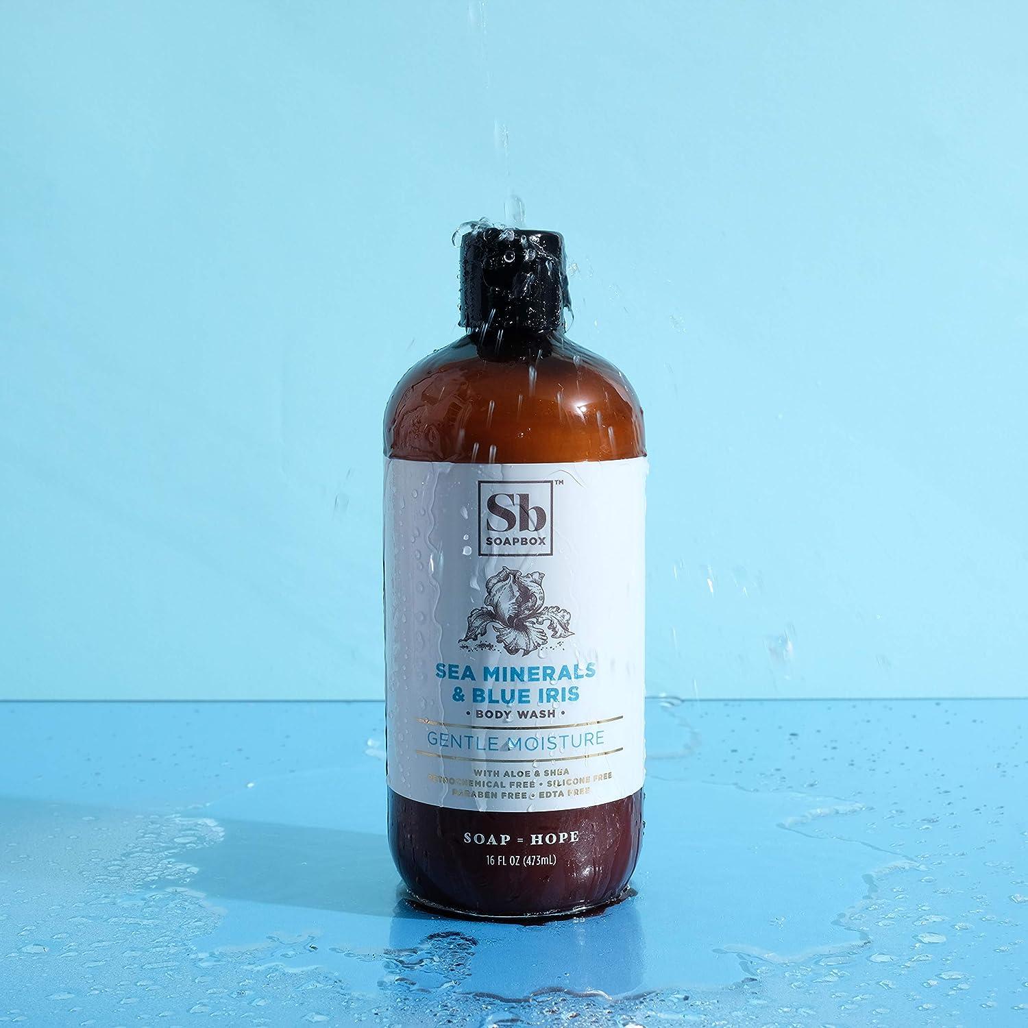 Soapbox Gentle Moisture Body Wash with Aloe & Shea - Sea Minerals ...