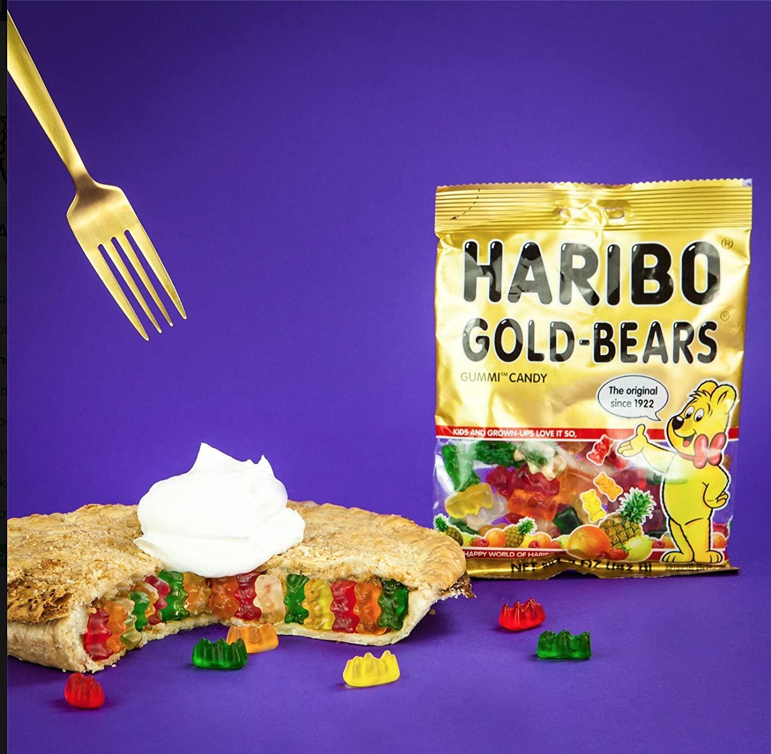 Haribo Goldbears Gummi Candy 5 oz Bags (Pack of 12) - Original Gold ...