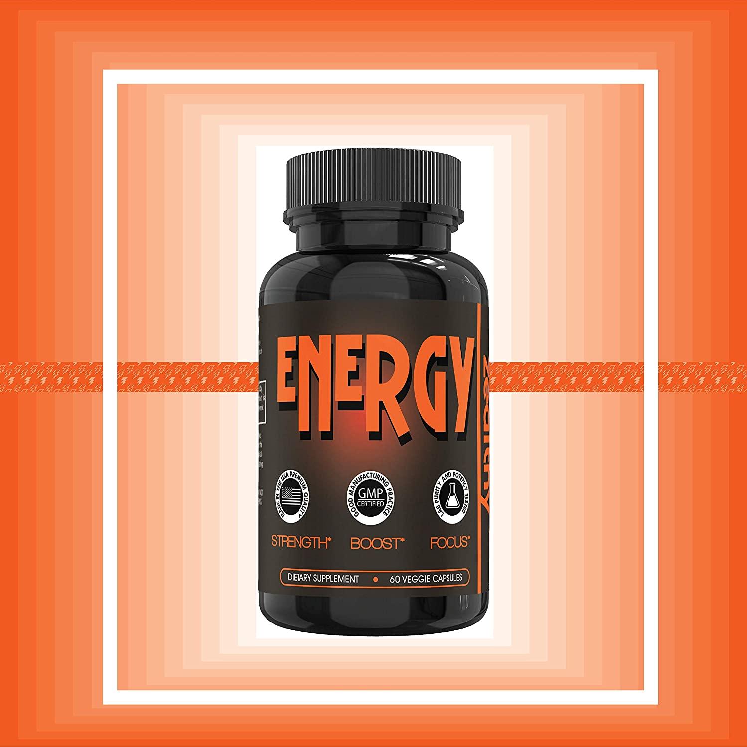 Zealthy Energy - Caffeine Supplement Pills for Focus, Energy & Brain ...