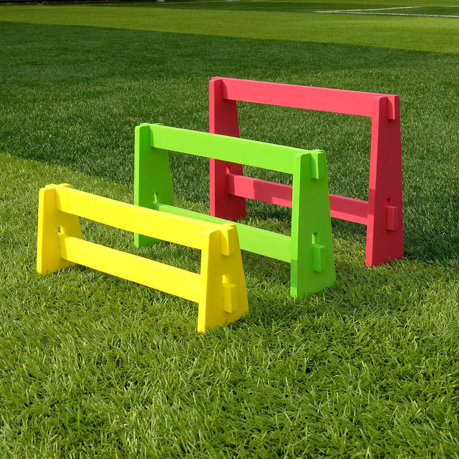 CAIKEI Agility Hurdles Pack of 5 - 6-12 Height Speed Training for Kids ...