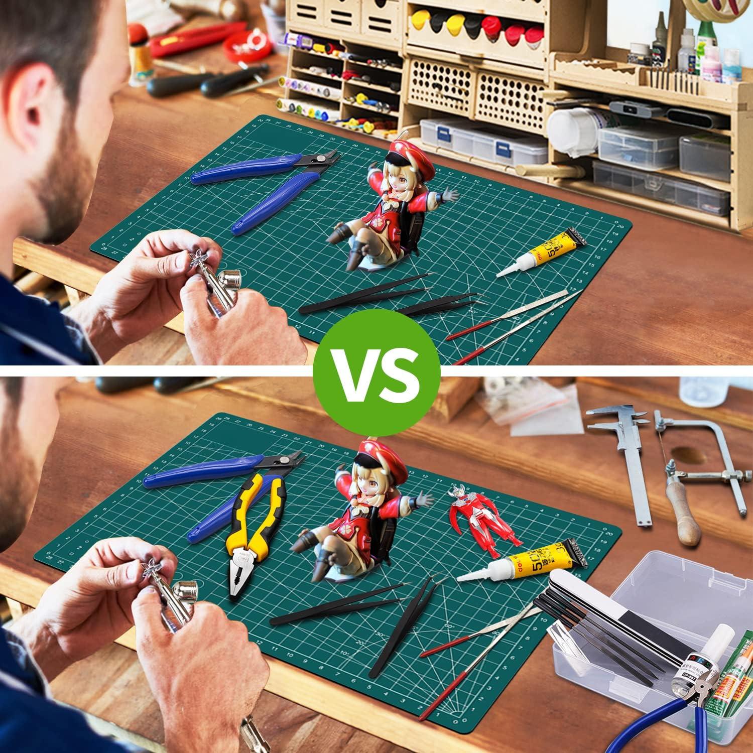 Bucasso Wooden Model Kit Organizer Rack | Tool Storage Box for Model ...