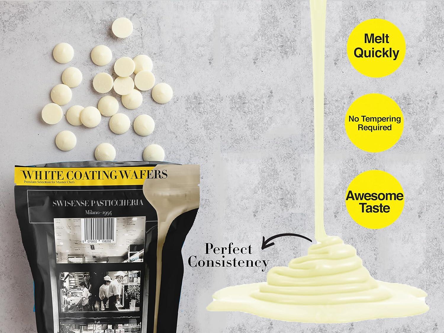 White Melting Chocolate Candy Melts 5 Lbs | Resealable Packaging for ...