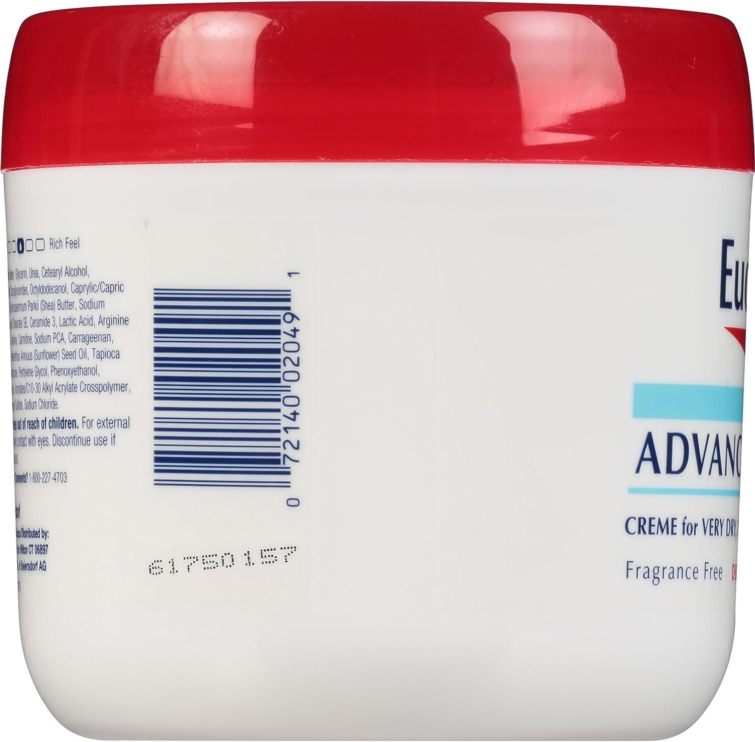 Eucerin Advanced Repair Cream - Fragrance Free 16 oz. Jar | Buy Now ...
