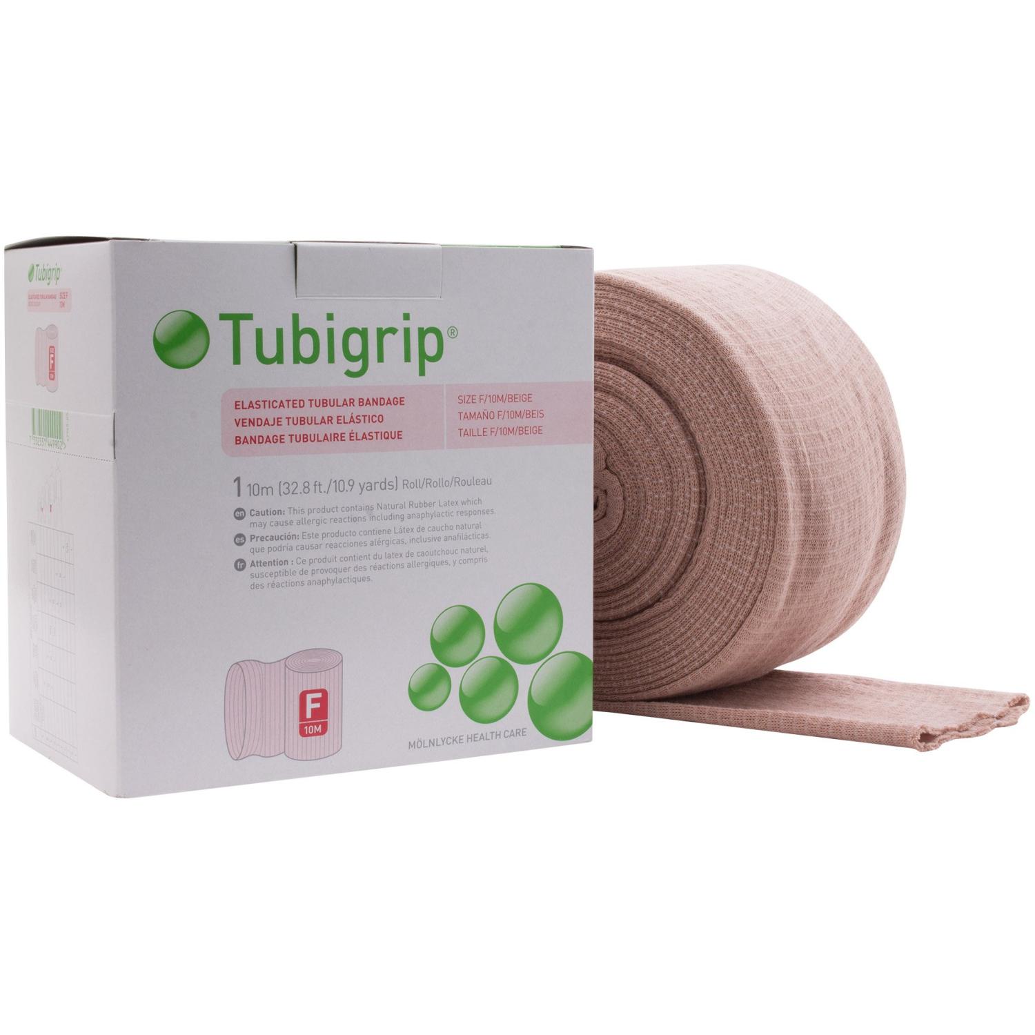 Tubigrip Beige Size F 4 inch diameter by Tubigrip