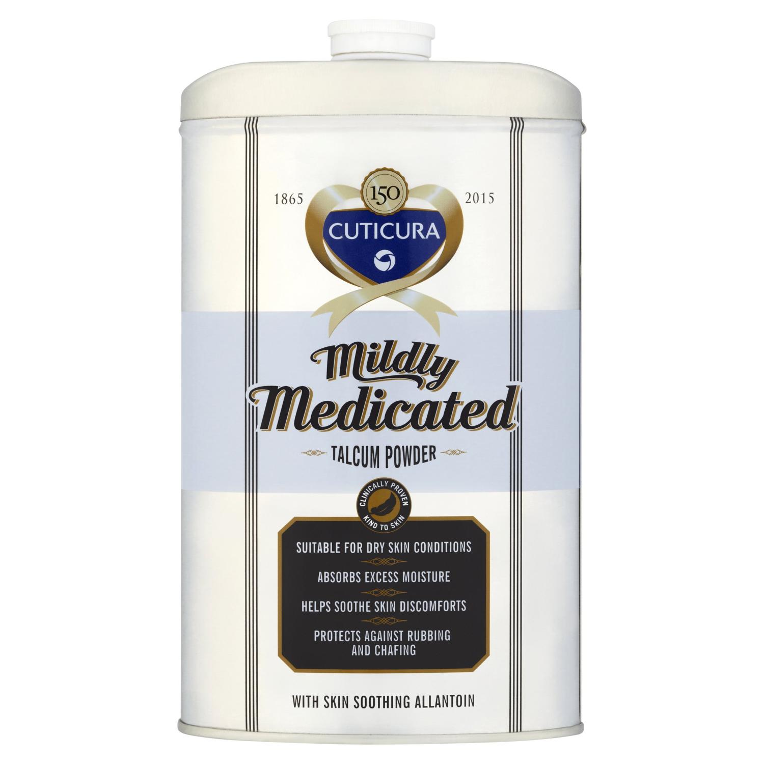 Cuticura Mildly Medicated Talcum Powder 250g - Soothing Skin Relief ...