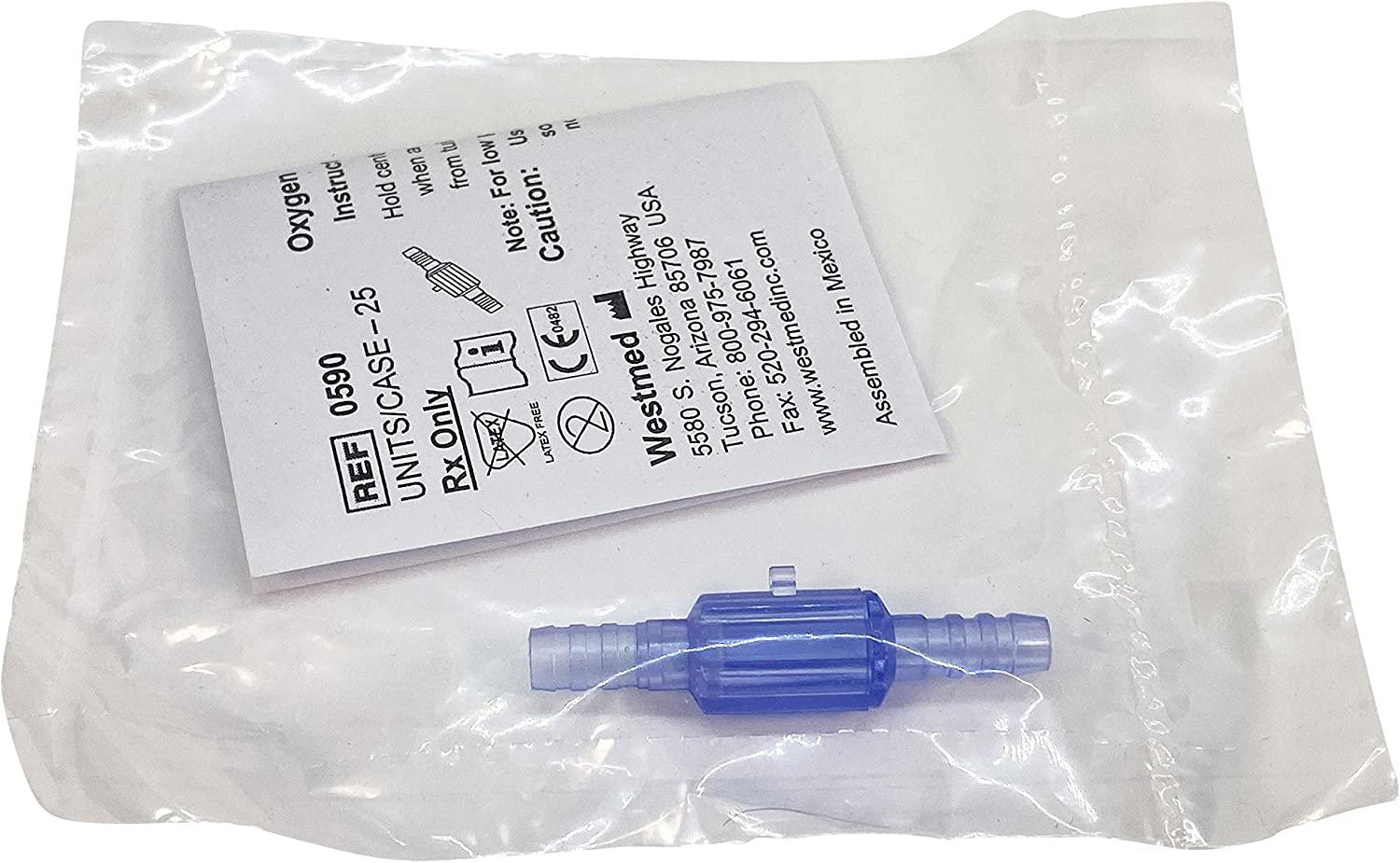 Westmed 0590 Swivel Oxygen Tubing Connector - Easy Swivel Design | Shop ...