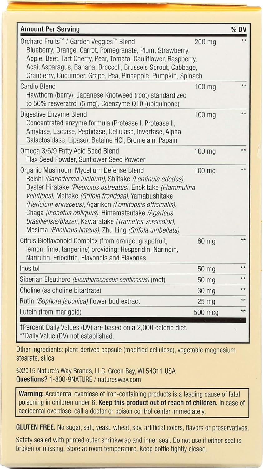 Nature's Way Alive! Max 6 Daily Multi-Vitamin 90 Veg Capsules