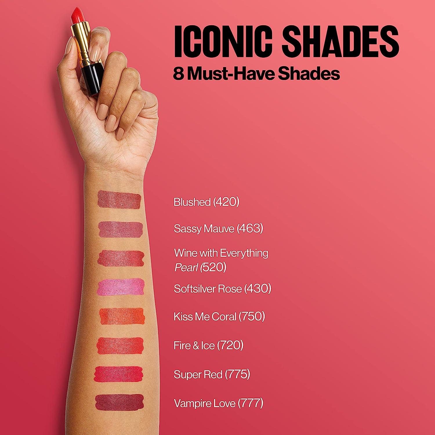 Revlon Super Lustrous Lipstick in Sassy Mauve (463) - Moisturizing High ...