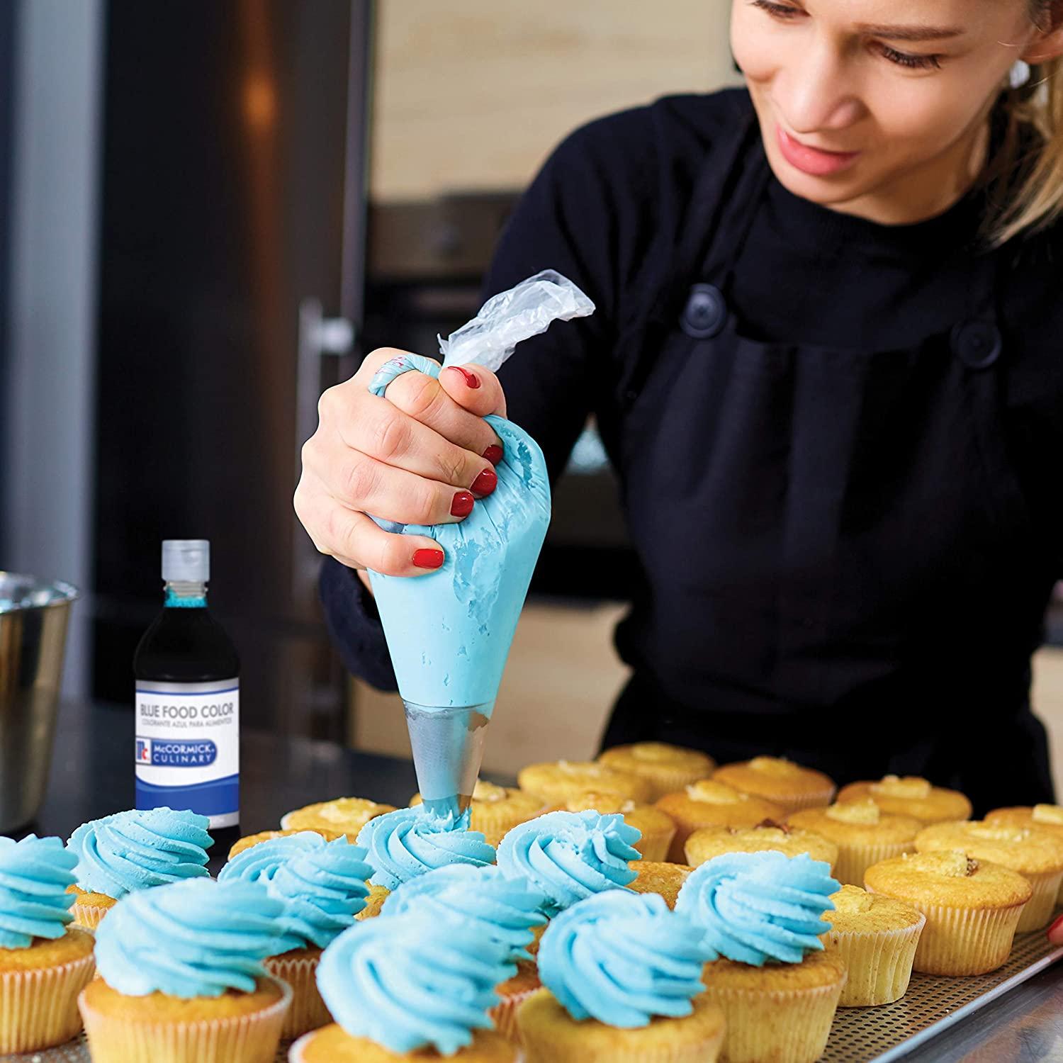 McCormick Culinary Blue Food Coloring 16 fl oz - Perfect for Cakes ...