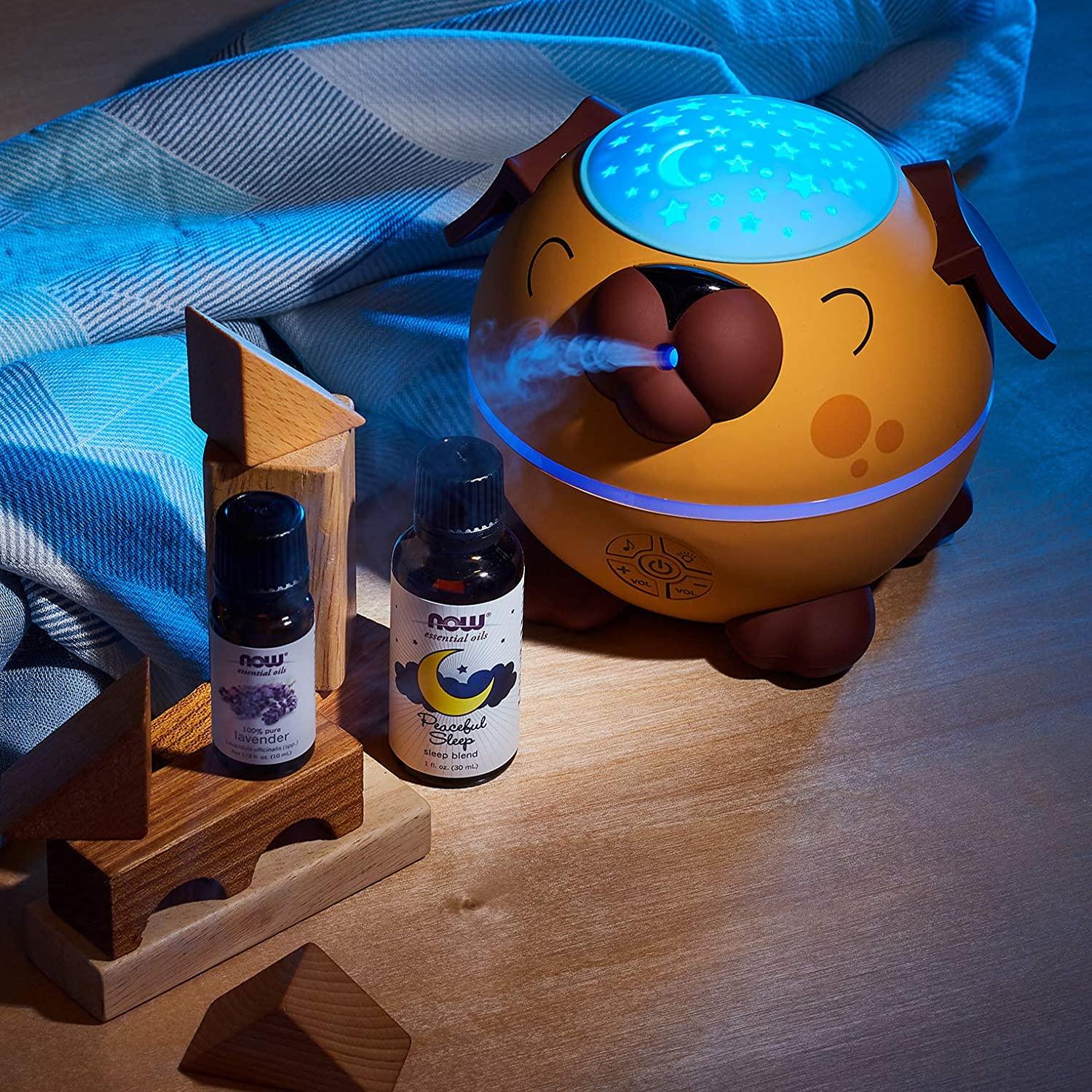 Now Foods Sleepy Puppy Diffuser - Calming Aromatherapy Diffuser for ...