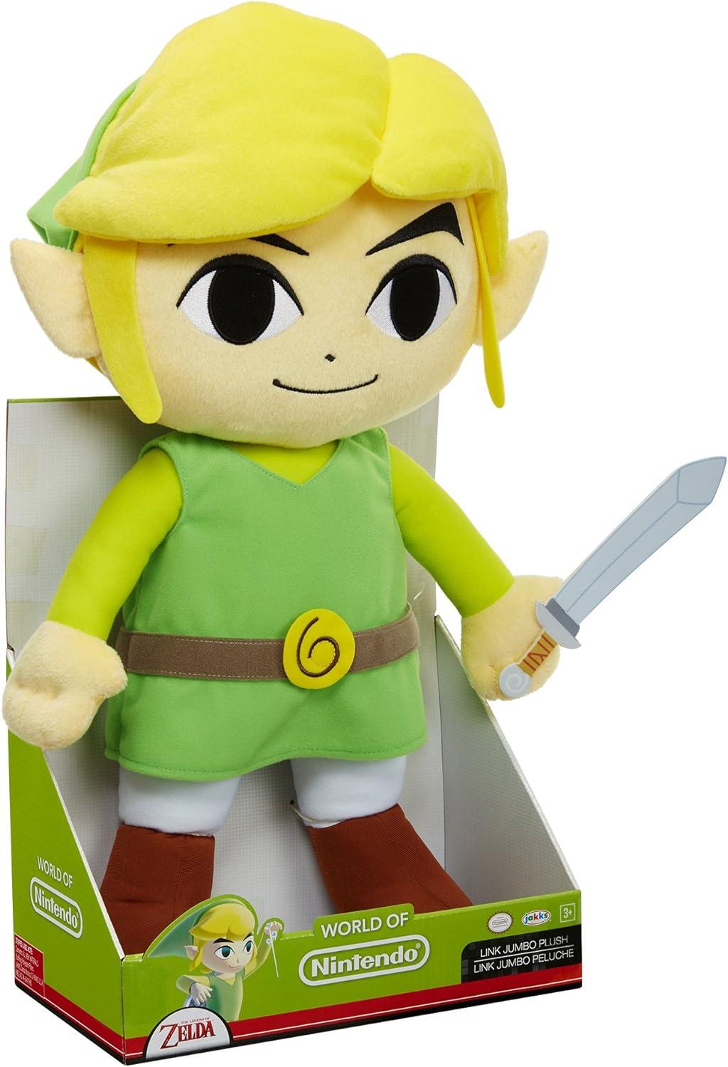 Nintendo Zelda Link Jumbo Basic Plush Animal - Officially Licensed ...