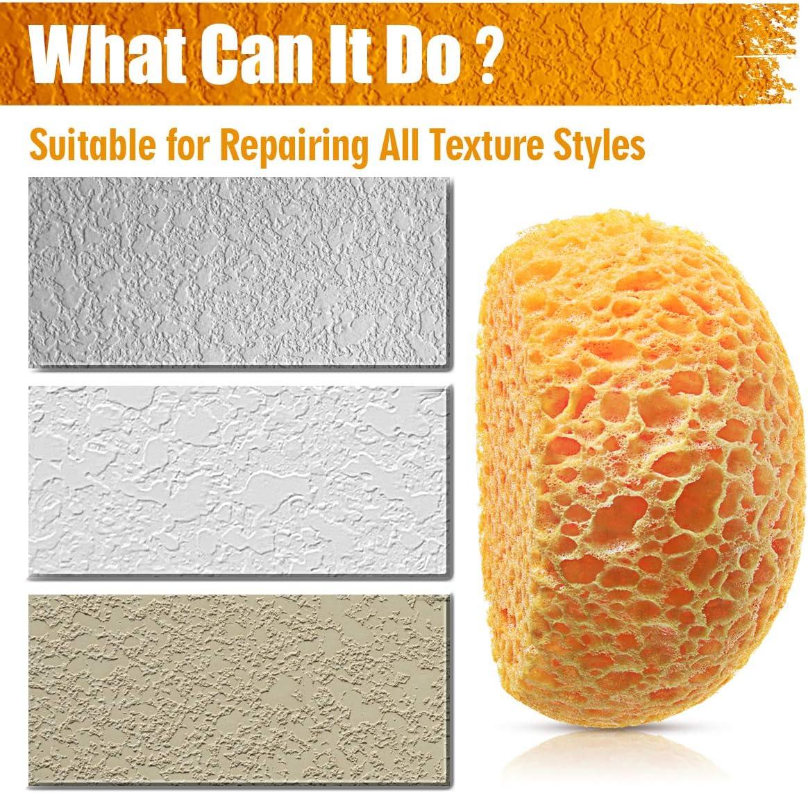 Knockdown Texture Sponge Set for Drywall Repair and DIY Painting - 2 ...