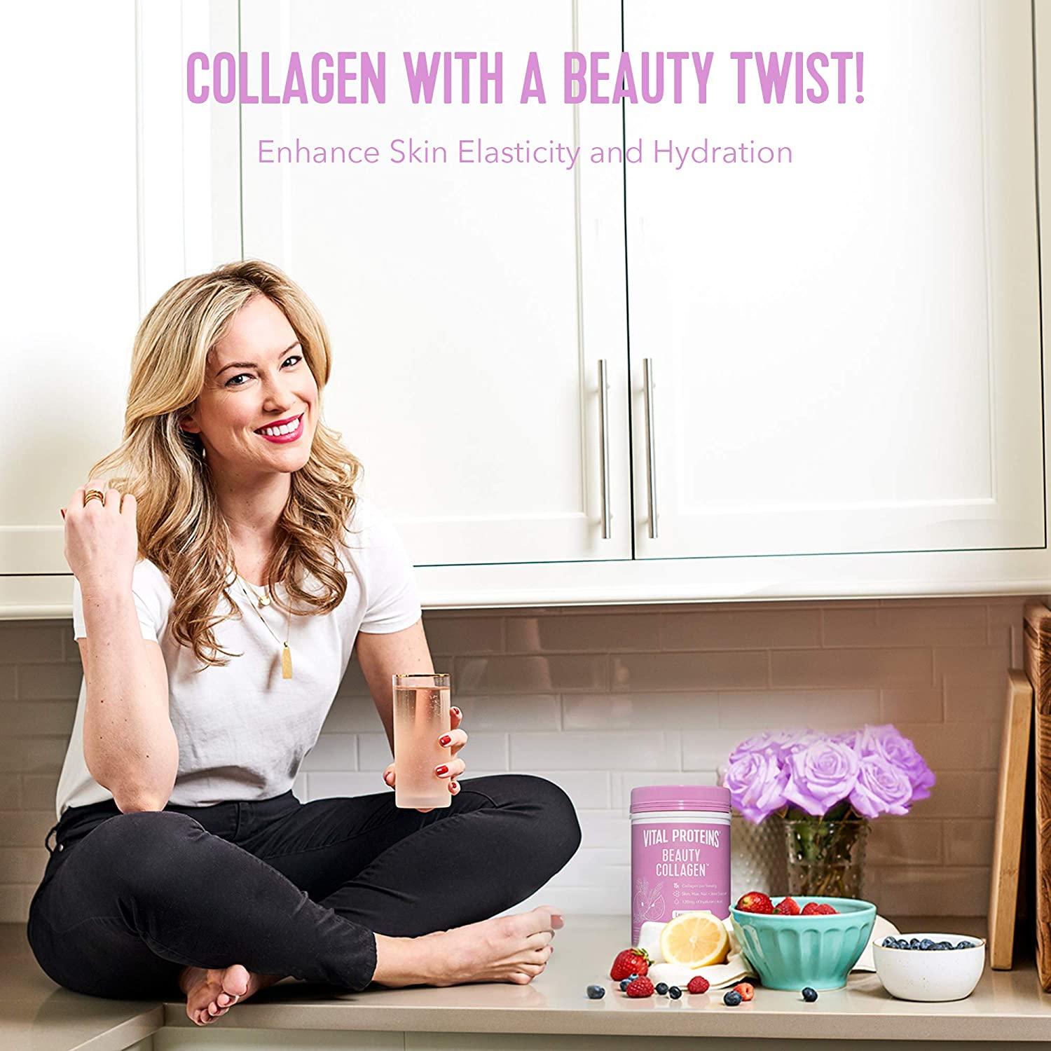 Vital Proteins Beauty Collagen Peptides with Hyaluronic Acid - Lavender ...