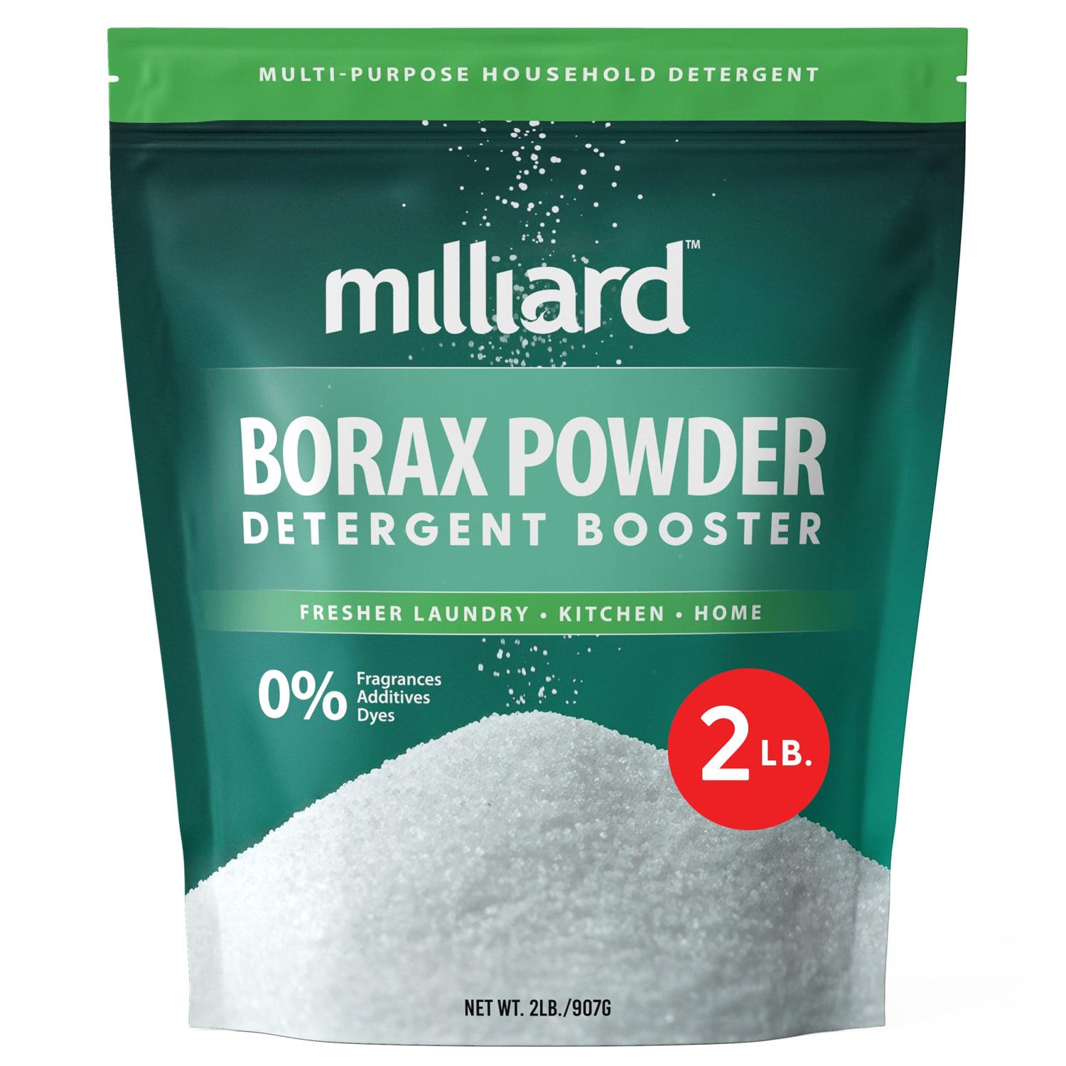 Milliard Borax Powder - 2 lb. Pack - Pure Multi-Purpose Cleaner | Buy Now with Express ...