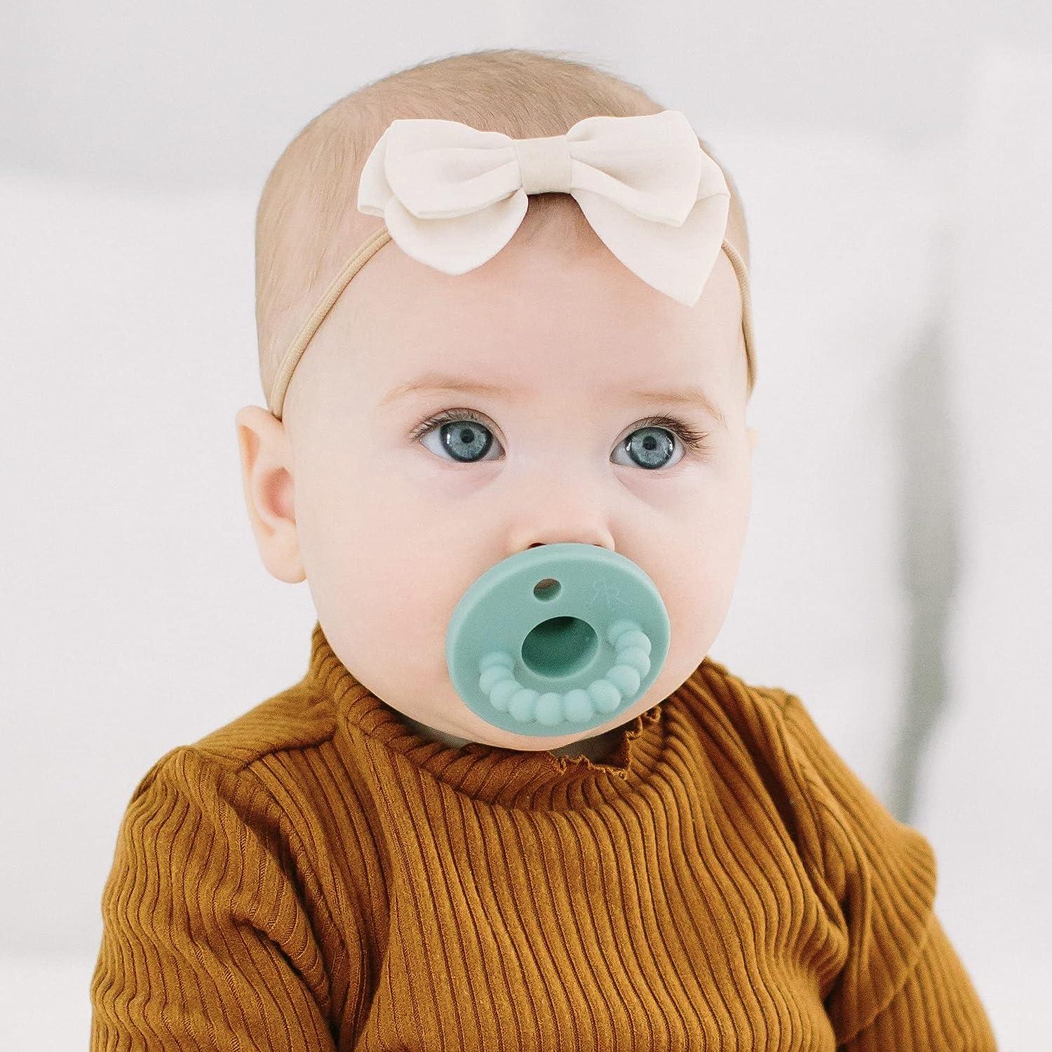 Ryan & Rose Cutie PAT Pacifier Teether - Flat Seaglass | Buy Now with ...