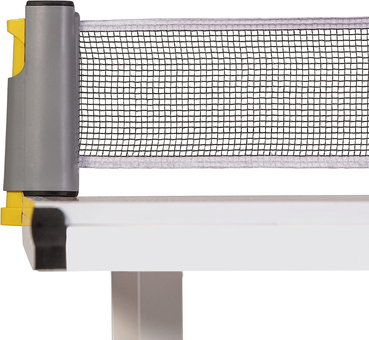 STIGA All-in-One Retractable Ping Pong Net Set - Includes 2 Ping Pong ...